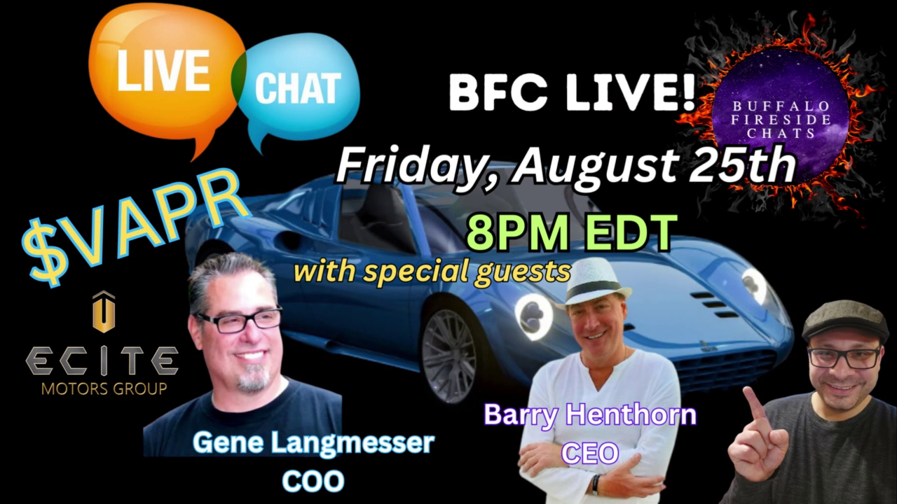 E-Cite Motors Featured on Buffalo Fireside Chats in Exclusive Candid ...